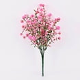 Artificial Plastic Flowers, UV-Resistant Faux Lavender Stems for ...