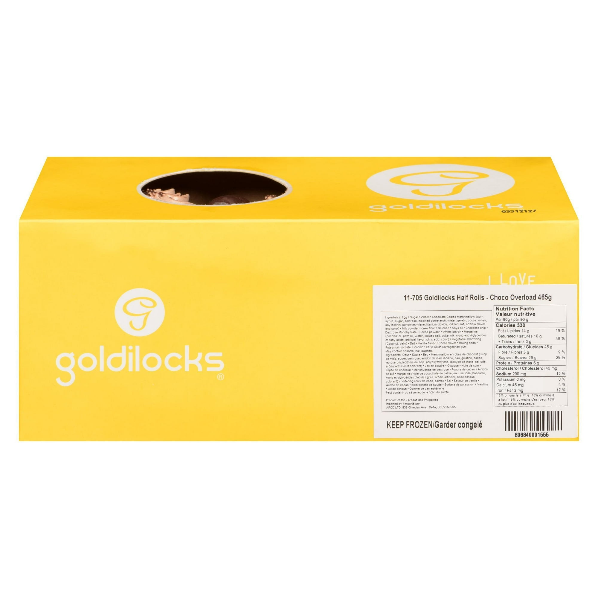 Click here for Goldilocks Famous Bakeshop Filipino Half Roll Choc... prices
