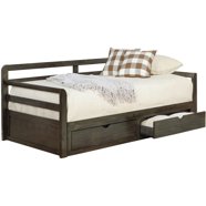Coaster Transitional Wood Sleigh Daybed in Cherry Finish - Walmart.com