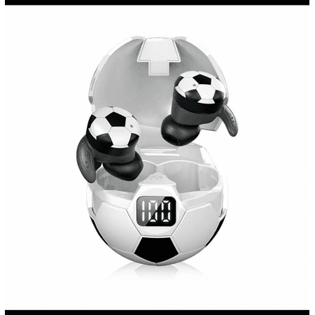 Soccerball Wireless 5.0 Earbuds HIFI Sound Touch Control Soccerball ...