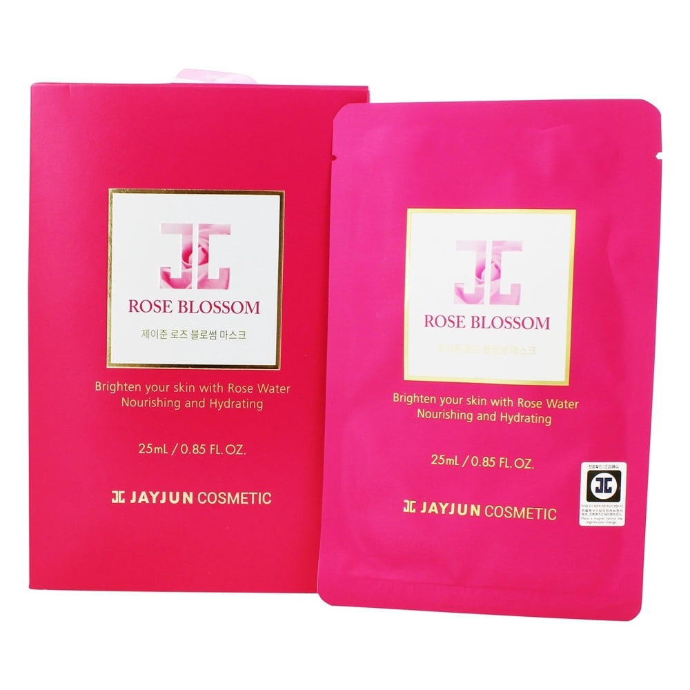 JAYJUN - JayJun - Rose Blossom Facial Sheet Mask - 10 Count - Walmart ...