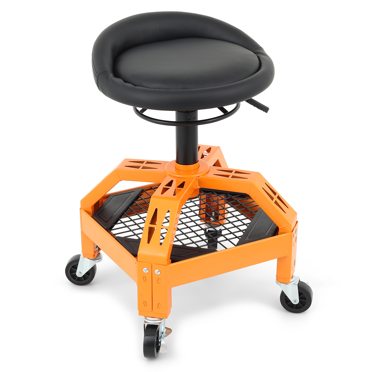 Free Shipping! BENTISM Rolling Garage Stool, 300lbs Capacity ...