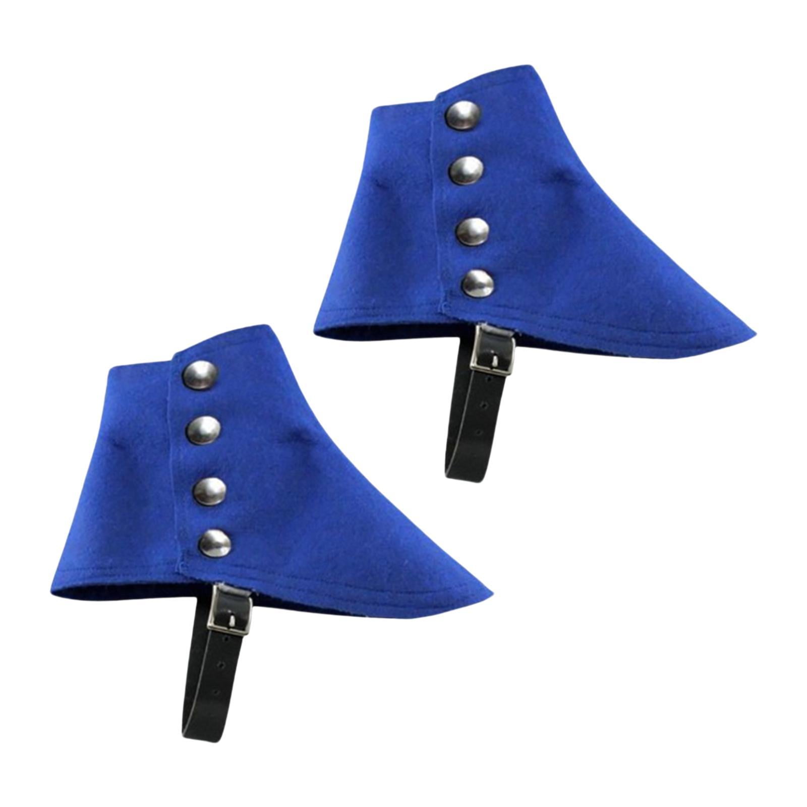 Polainas de gángster para disfraz medieval de Los años 20 azul | Bodega ...