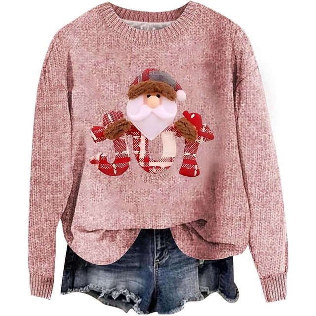 WEAIXIMIUNG Crewneck Sweatshirts Women Vintage Pack Women's Autumn ...