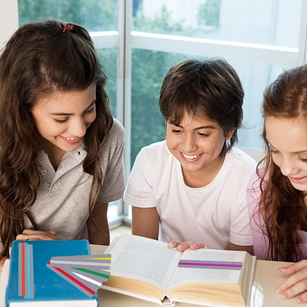 Regla de lectura de 16 piezas, regla de lectura de resaltado de colores ...