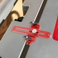 Thin Rip Table Saw Jig Aluminum Alloy Table Saw Jig Guide Tool Precise ...