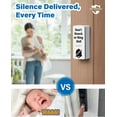 NapDefender Doorbell Cover Doorbell Button Cover, Dont Ring Doorbell ...