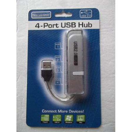 Tech Universe 4-Port USB Hub | Walmart Canada