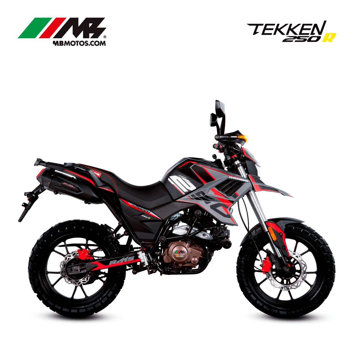 Motocicleta Deportiva MB MOTOS Tekken 250R Negro 2025 | Walmart en línea