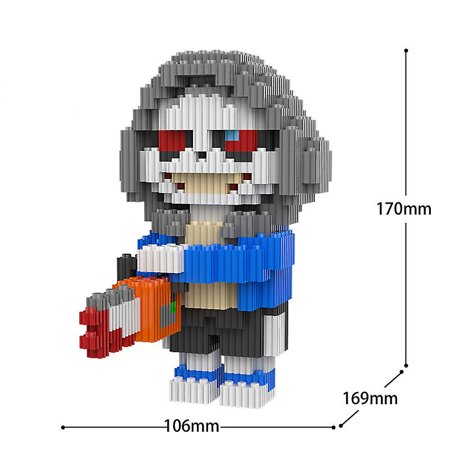 Building Blocks Undertale Figure Ink!sans Figure Styles Assemble Gifts ...