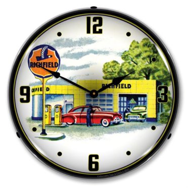 BOR1408538 Chessie System Railroad clock - Made in USA - Walmart.com