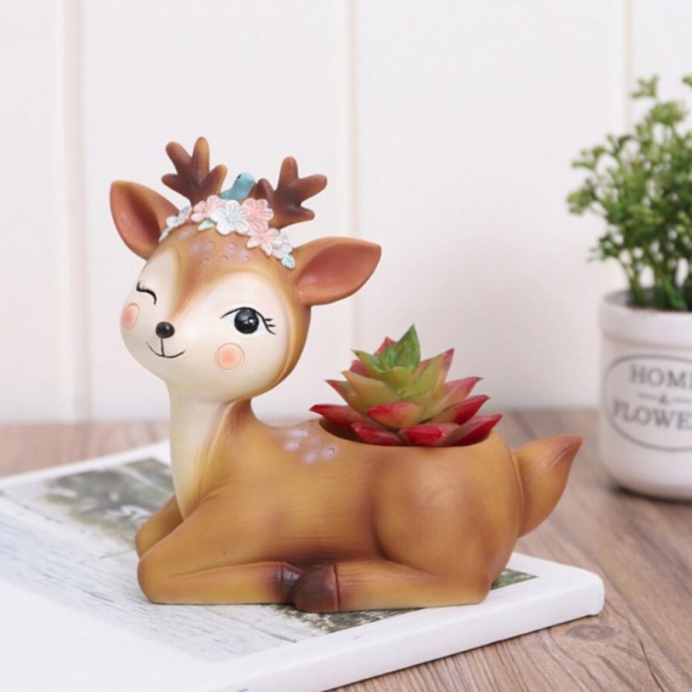 Outdoor & Gardening Stag Mini Pot Plant Cover Planters & Pots etna.com.pe