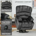 Power Lift Recliner Electric Lift Massage Recliner Chairs with Heat ...