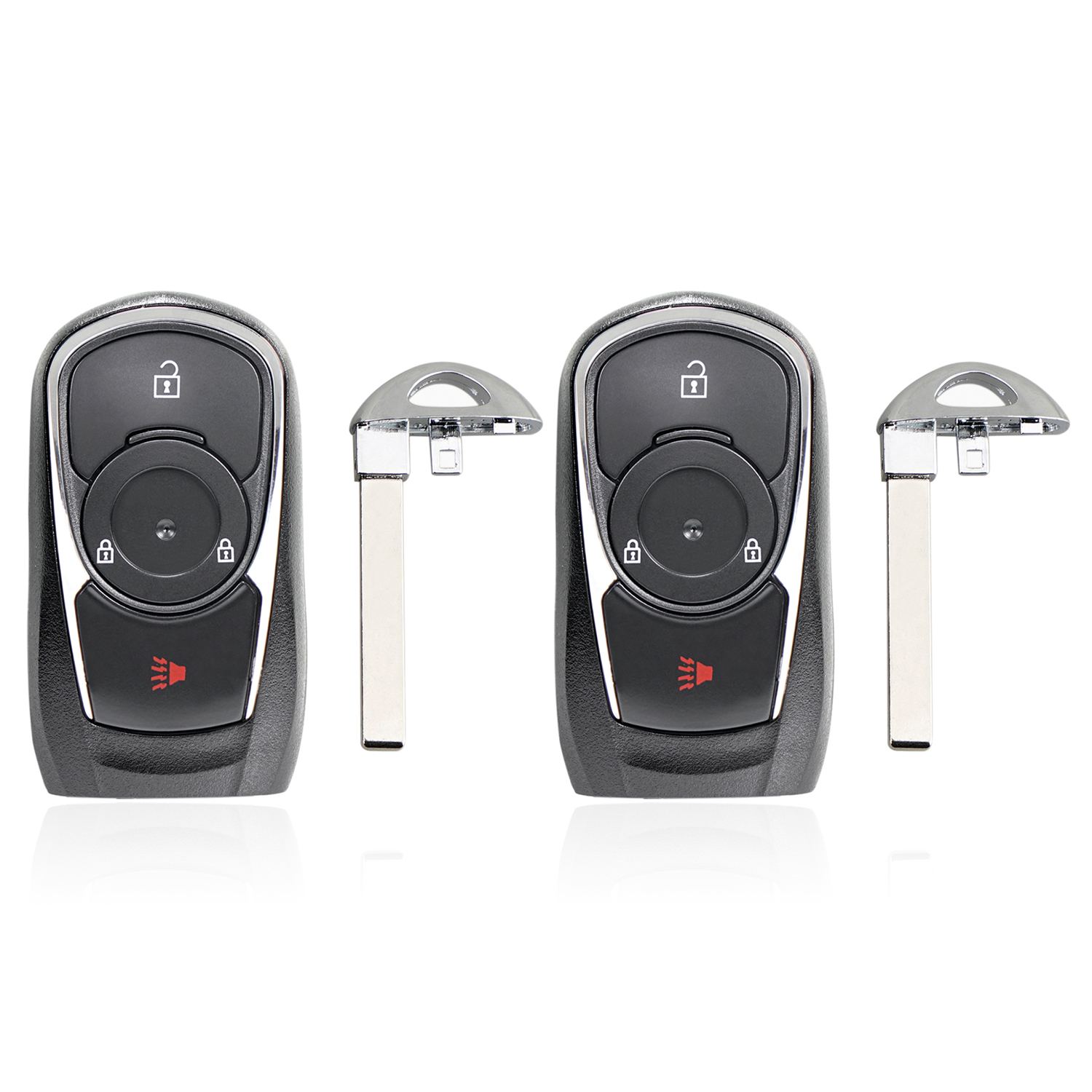 2 Pack of BestKey Car Key Remote For 2017-2020 Buick Encore 3 Button ...