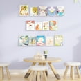 AllWays Plaza 18 Pack Vinyl Record Wall Mount Shelves, 12" Vinyl Holder ...