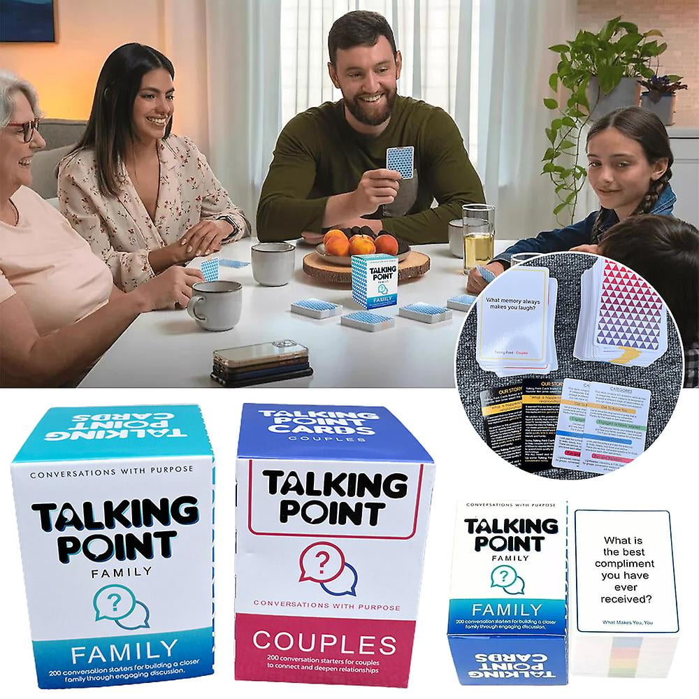 Click here for Wevalley Talking Point Game 200 Family Couples Con... prices
