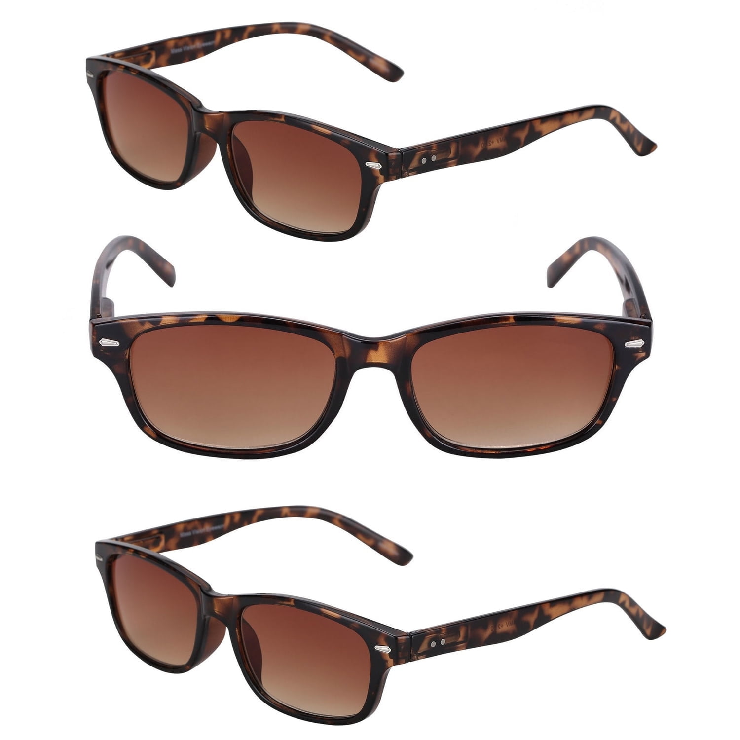 Click here for The Intellect 3 Pair Of Full Reading Sunglasses (N... prices