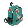 Bear Hugging Heart Pattern Mini Backpack Cute Small Backpack with Chest ...
