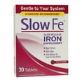 Slow FeÂ® 30-Count Slow Release Iron Supplement - Walmart.com