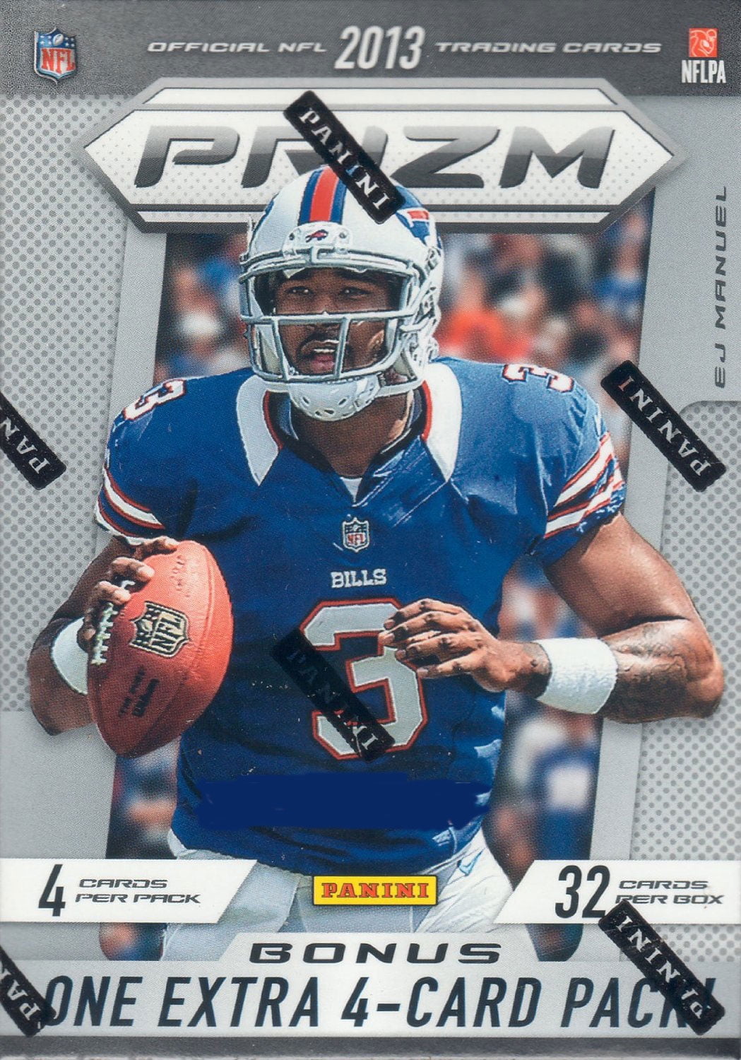 2013 Panini Prizm NFL Football Series Unopened Blaster Box with 8 Packs ...