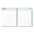 2024 Weekly Monthly Planner, 7x9, Blue Sky, Laurel, Durable Twin-Wire ...