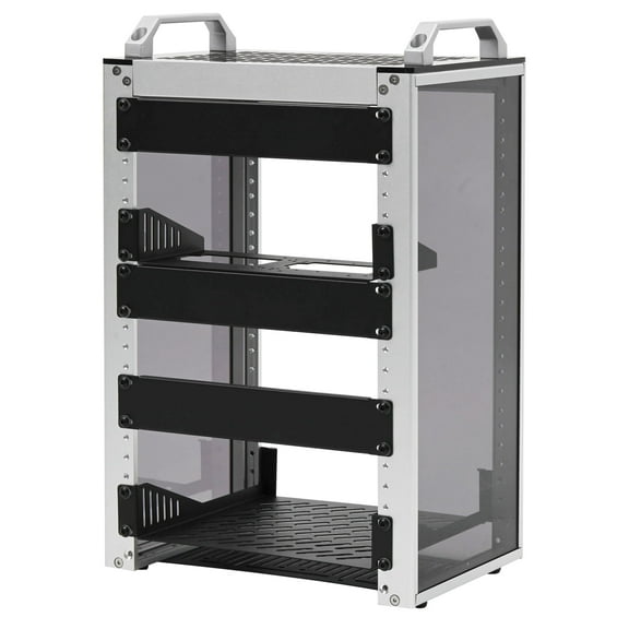 12U Slide-Out Server Rack - Rotating - 4-Post Rack - Walmart.com