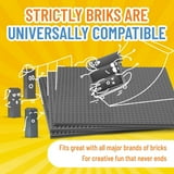 Strictly Briks Classic 10"x10" Baseplates Brik Tower | 4 Baseplates, 30 ...