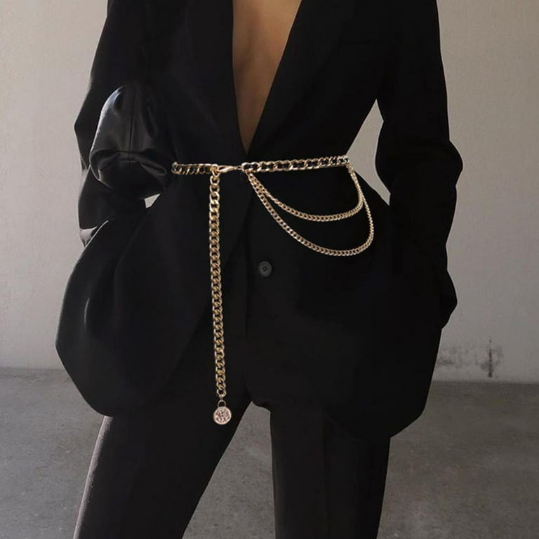 Gold Designer Chain Belts