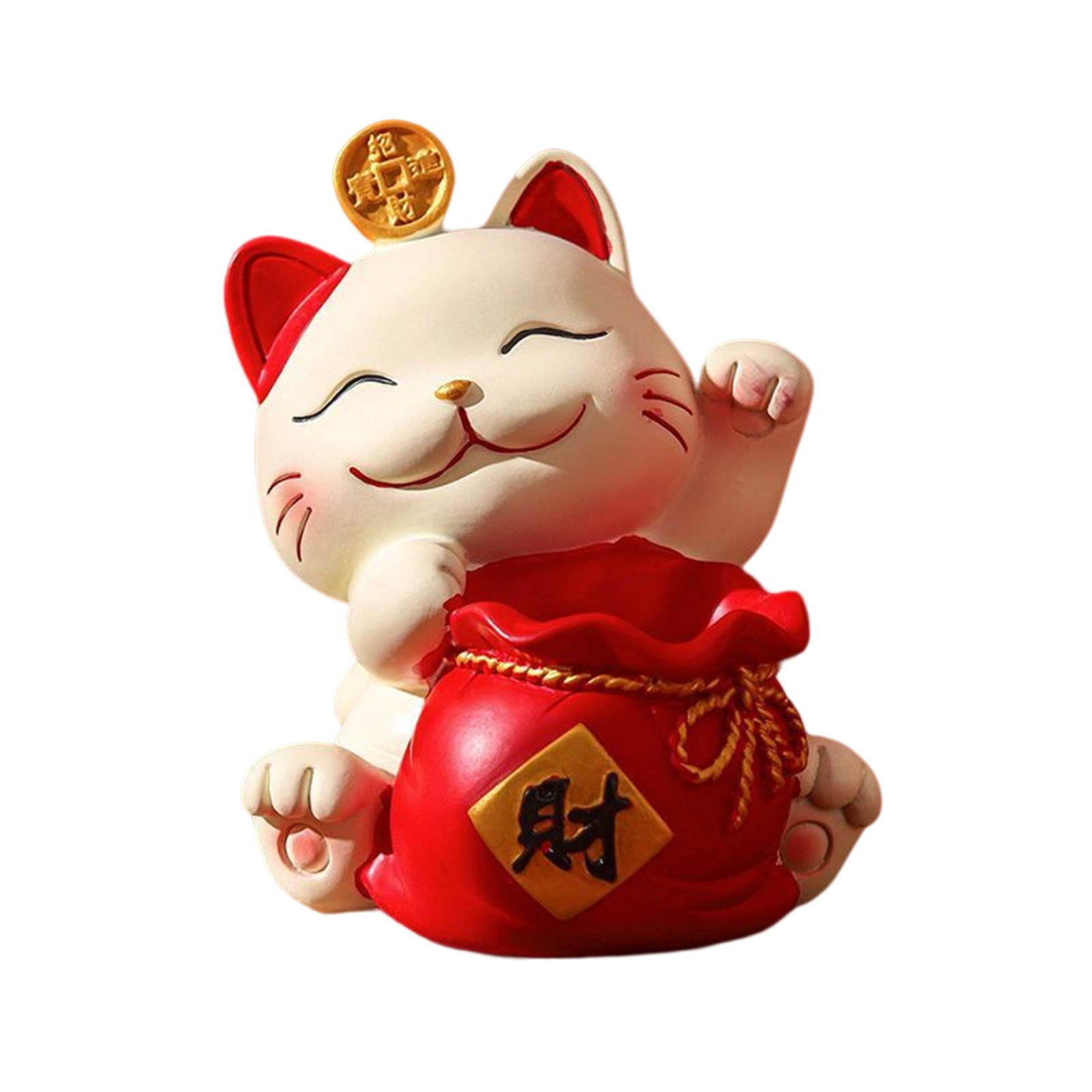 Modern Cat Statues Animals Sculpture Decors Table Centerpiece Artwork ...