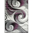 Handcraft Rugs HR Swirls Abstract Design Modern Contemporary Hand ...