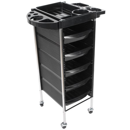 Hair Salon Trolley, Salon Storage Cart Portable Hairdressing Tool ...