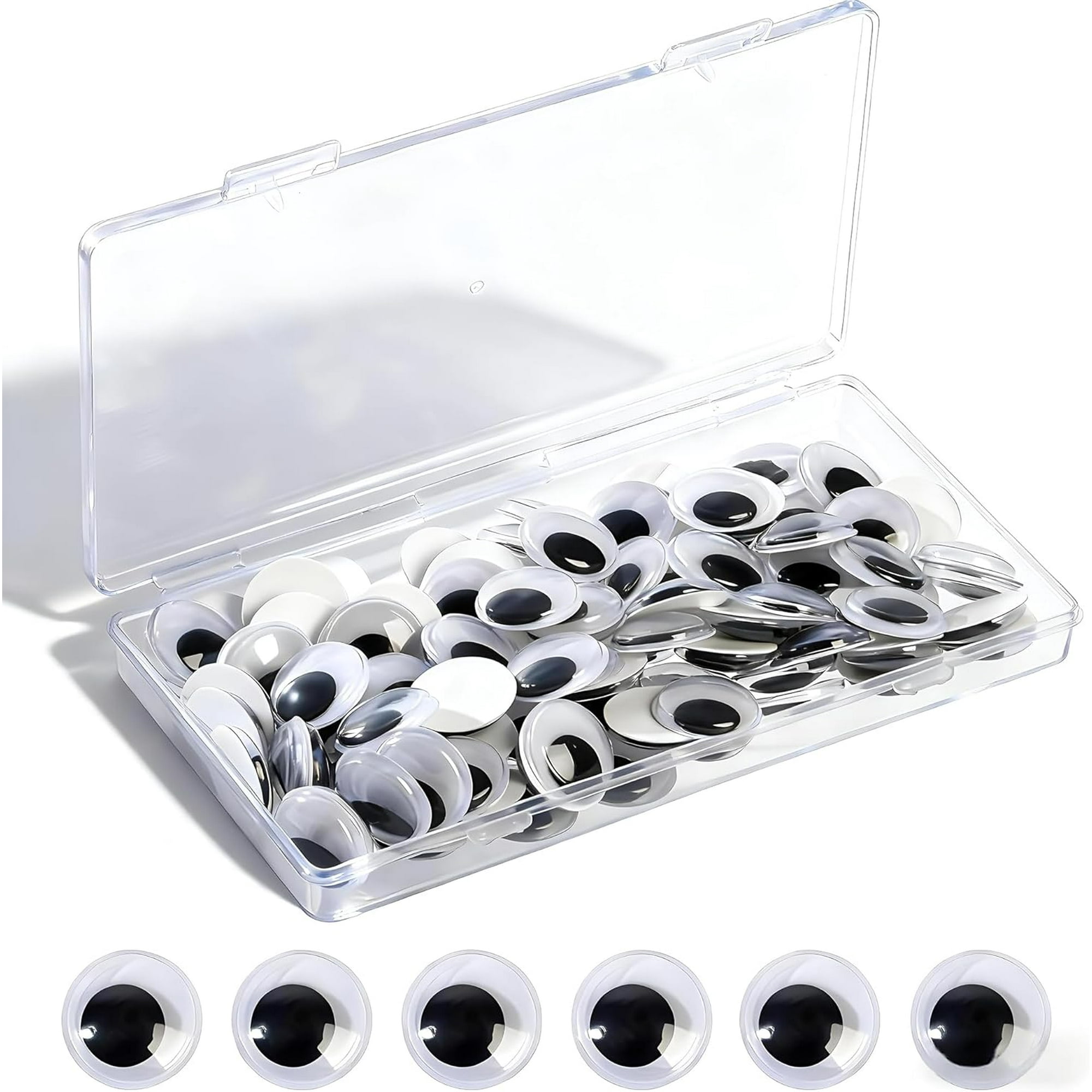 Click here for Nobrand 100pcs 20mm Large Wiggle Googly Eyes Self... prices