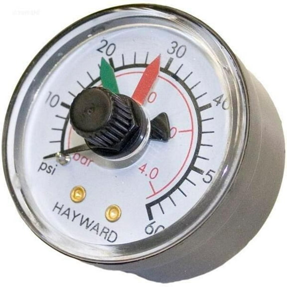 Watflow Boxed Pressure Gauge with Dial Replacement for Select Filters ...