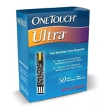 Tiras Reactivas ONE TOUCH Ultra caja con 50 Tiras ONE TOUCH Ultra ...