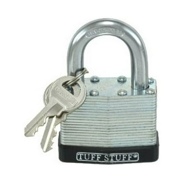 RoadPro STEEL PADLOCK BRASS CYLINDER 3 KEYS 2.5 - Walmart.com