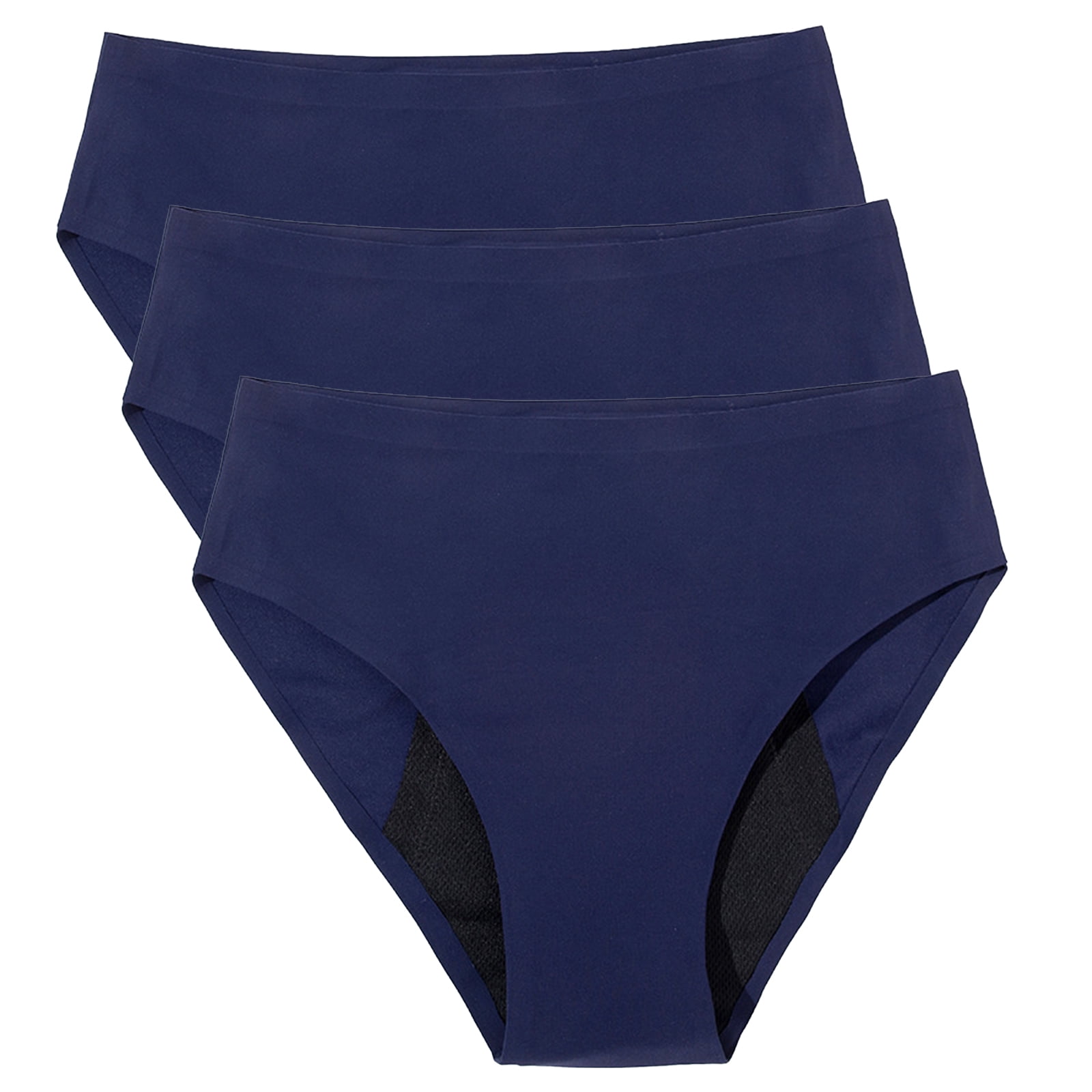 Xmarks Period Underwear for Women 4-Layer Seamless Leak-proof Menstrual ...