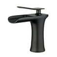 Bellaterra Home Logrono Single Handle Bathroom Vanity Faucet with ...