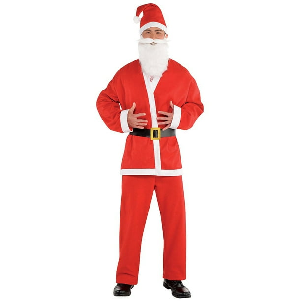 Santa Crawl Suit Adult Costume - Standard - Walmart.com - Walmart.com