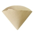 Hario V60 Paper Coffee Filter, Size 01, Natural, 100ct Box - Walmart.com