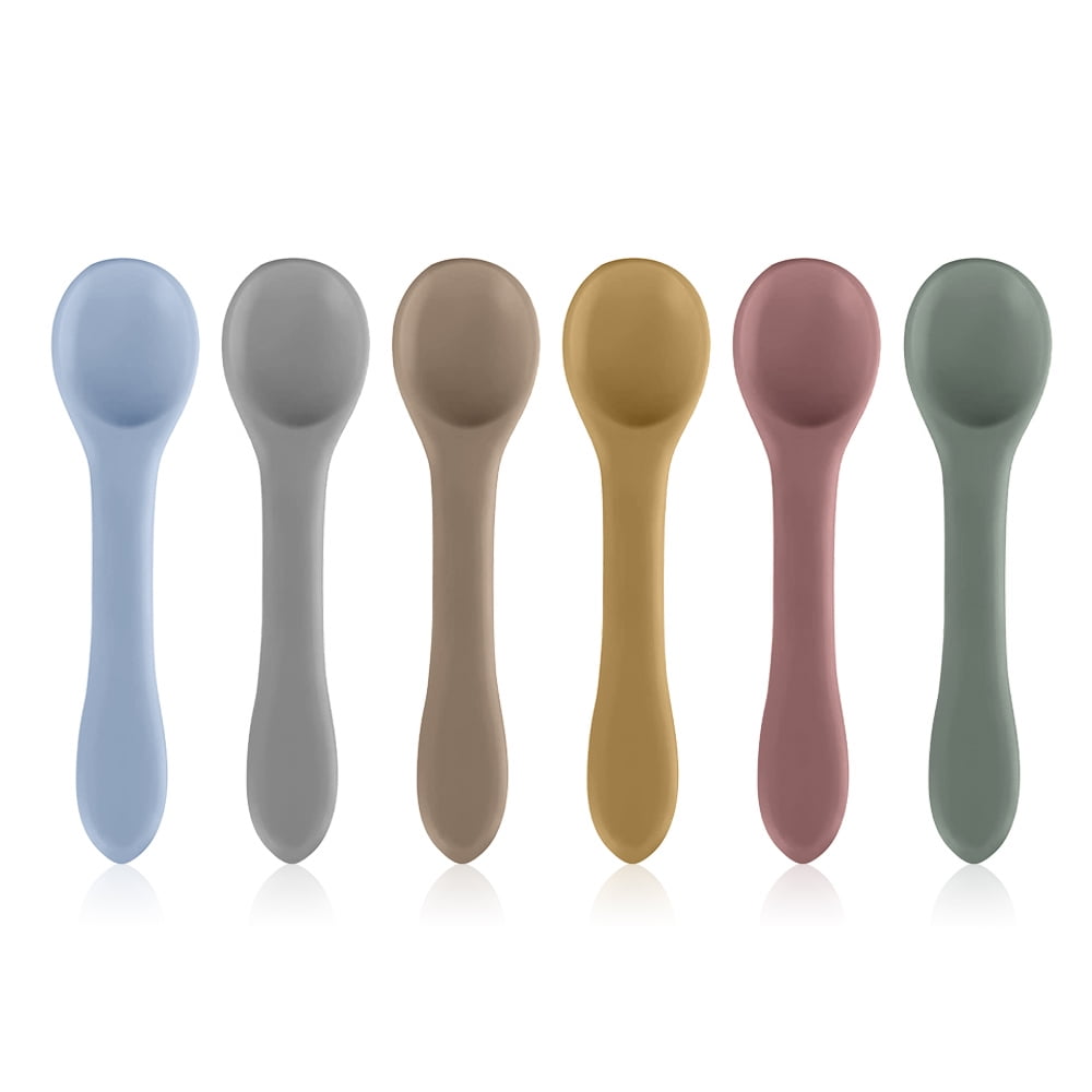 Click here for Zctt 6pcs Baby Silicone Spoon Baby Learn To Eat Tr... prices