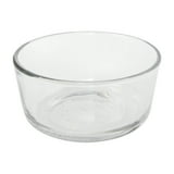 Pyrex 7200 2-Cup Round Clear Glass Storage Bowl (Lids Sold Separately ...