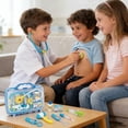 Doctor Kit for Kids 9PC Pretend Play Medical Set with Stethoscope and ...