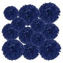 Navy Blue Paper Fan Assortment - Party Decor - 8 Pieces - Walmart.com
