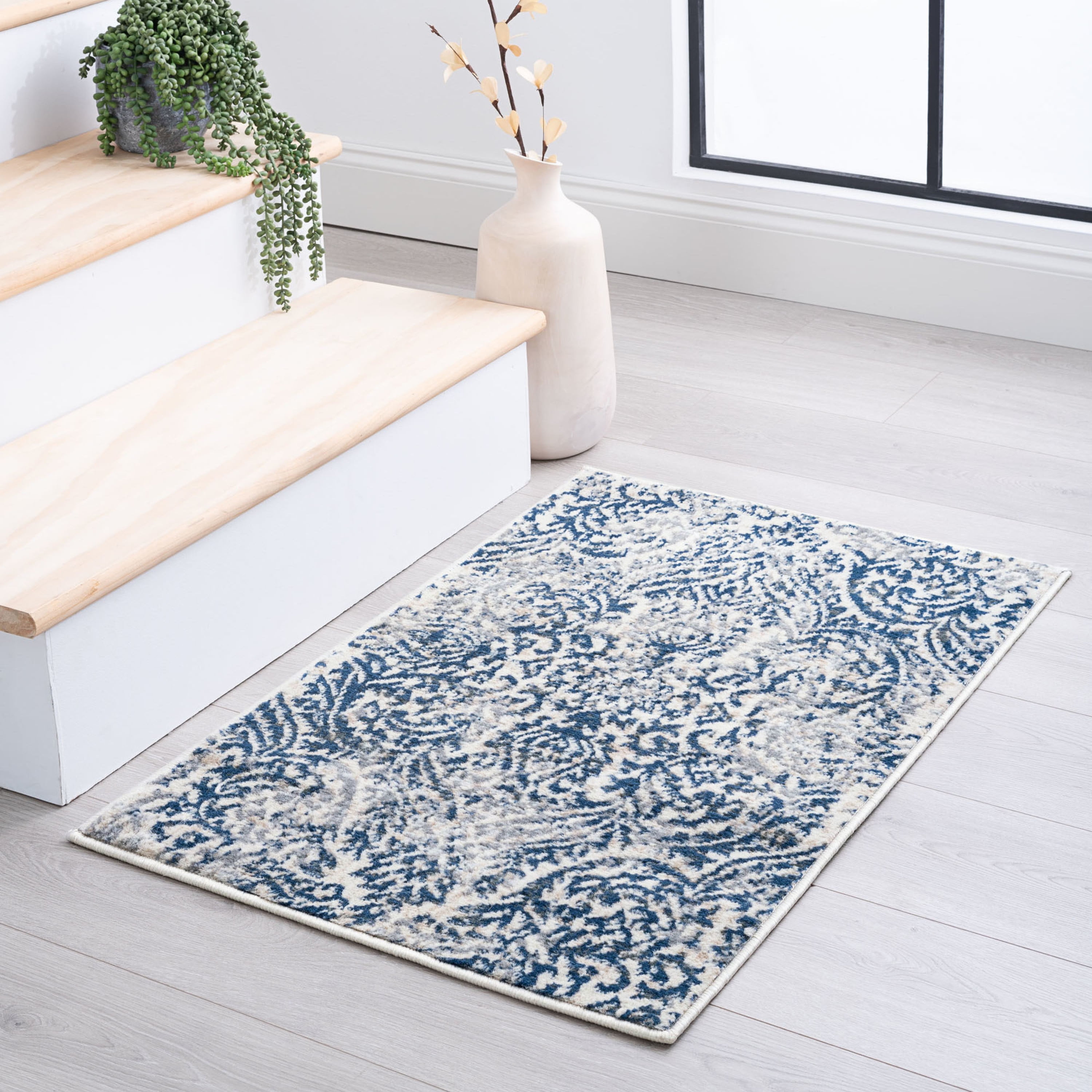 Bliss Rugs Taylor Traditional Indoor Scatter Mat Rug - Walmart.com ...