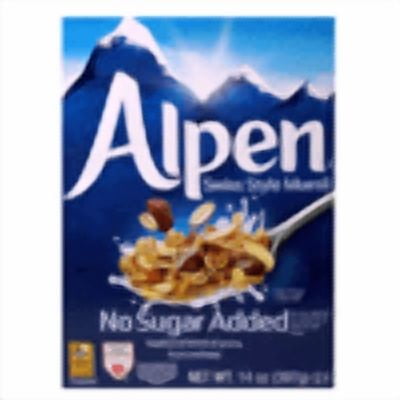 ALPEN, Muesli No Sugar Added Cereal, 14 Oz, Whole Grain and Nuts ...