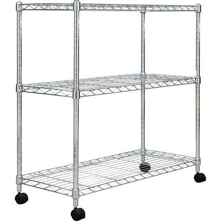 Iris Ohyama Rack Metal Rack Body 3 Tiers with Casters Rust Resistant ...