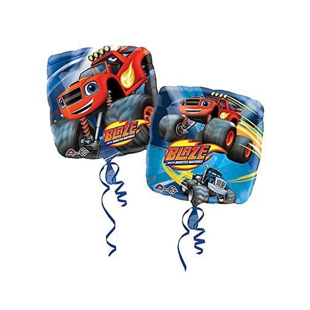blaze and the monster machines 18" foil balloon (pack of 2) - Walmart ...