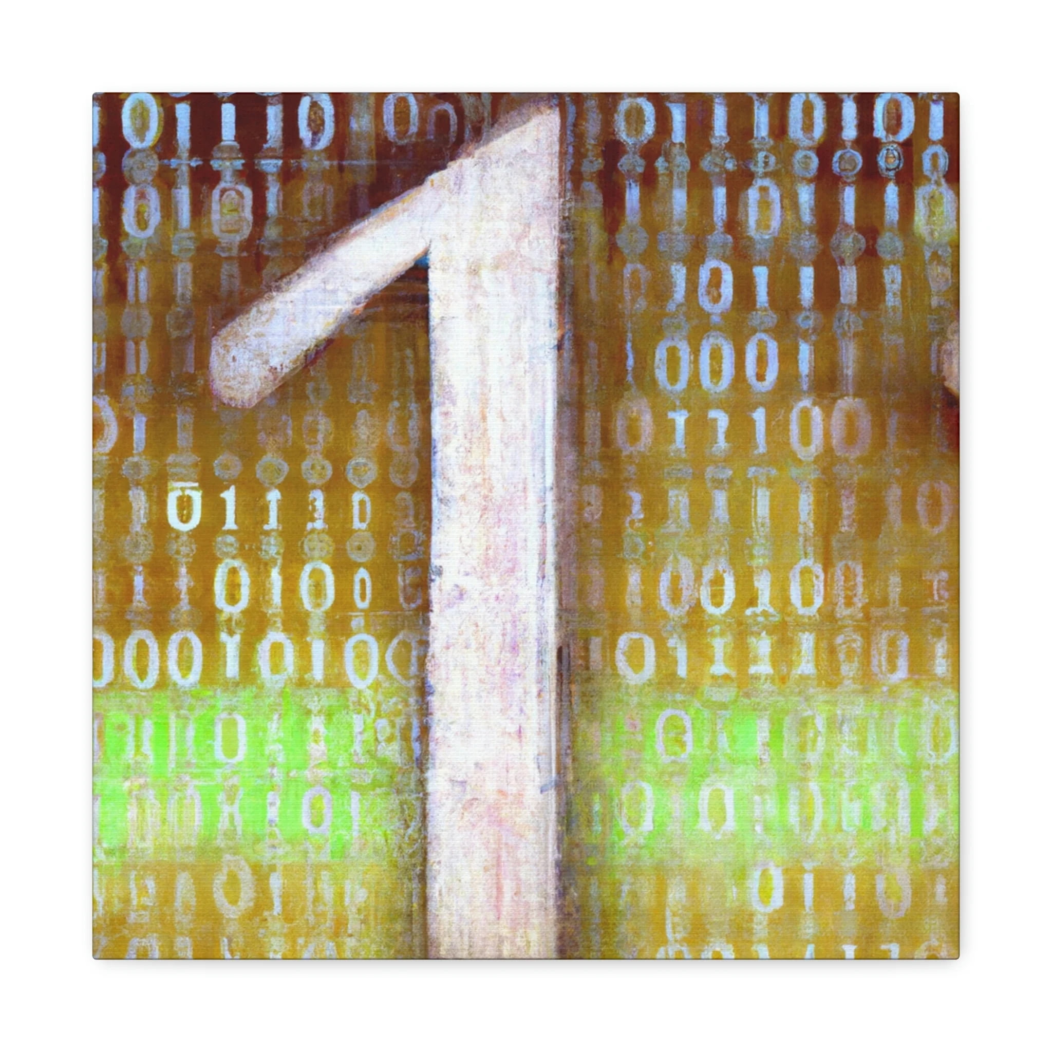 Coding in Art Nouveau - Canvas - Walmart.com