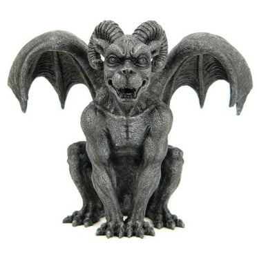The Guardian Goat Headed Gargoyle Medieval Statue Figurine Decoration ...