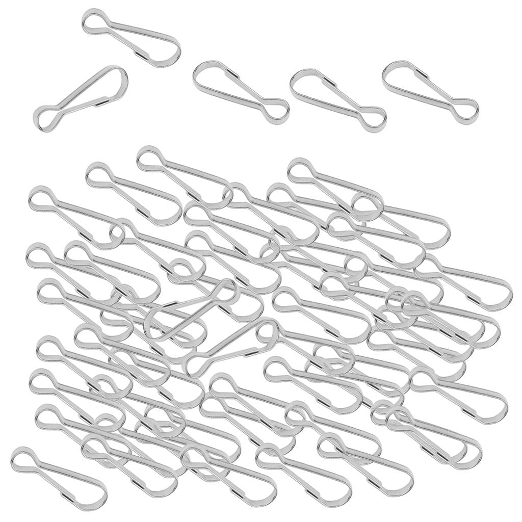 Click here for Bunblic 100pcs Stainless Steel Carabiners Spring S... prices